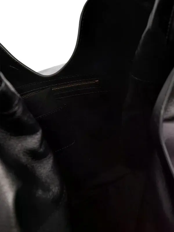 Moschino Leather Tote - Black