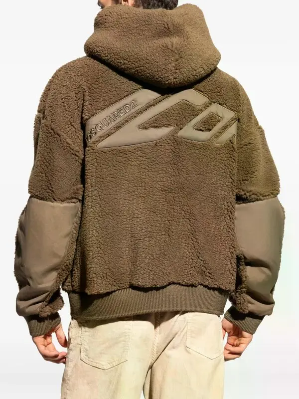 Dsquared2 Fleece Hoodie - Brown