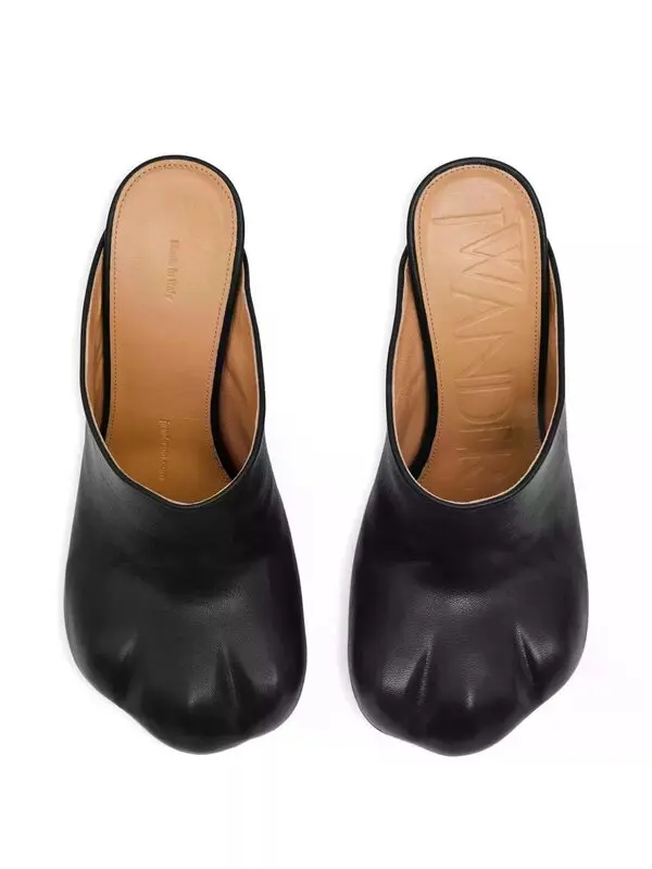 JW Anderson Leather Heeled Mules