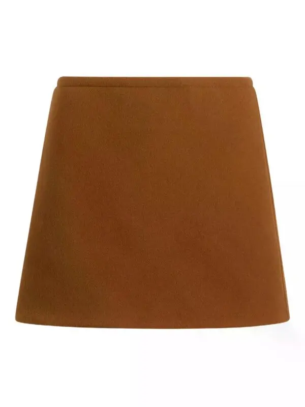 PATOU Wool Mini Skirt