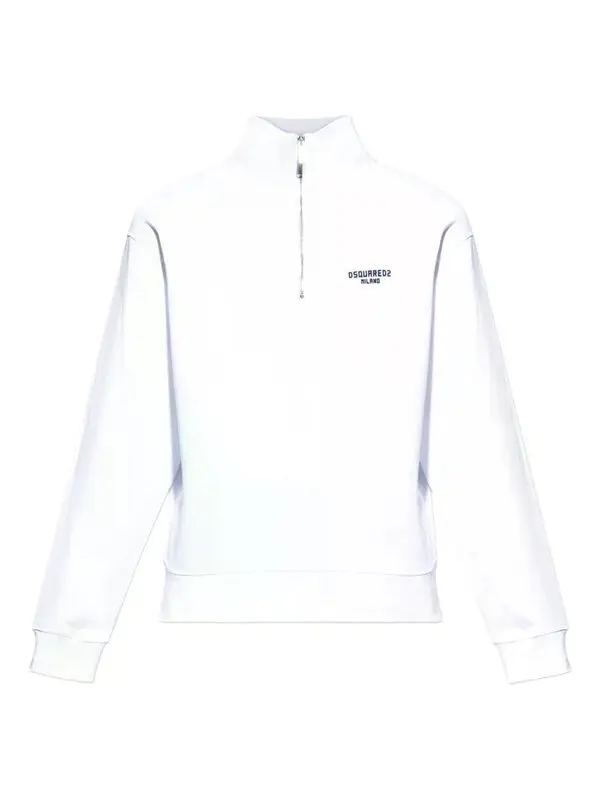 Dsquared2 Zip-up Sweatshirt - White