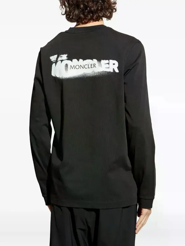 Moncler Logo-patch Long-sleeve T-shirt