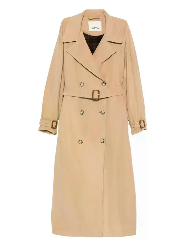Isabel Marant Étoile Elea Belted Trench Coat - Neutrals