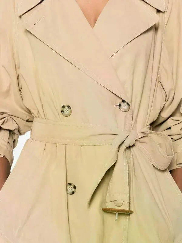 Isabel Marant Étoile Elea Belted Trench Coat - Neutrals