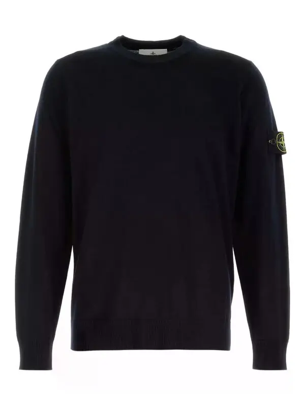 Stone Island Compass-badge Wool Sweater