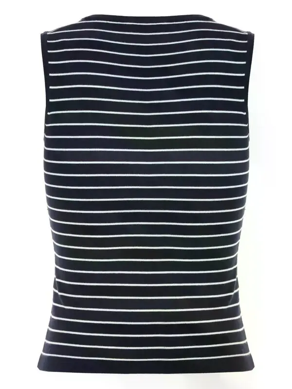 We11Done Striped Sleeveless Top