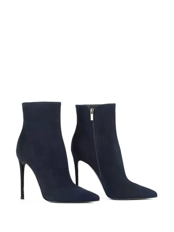 LE SILLA 120mm Suede Stiletto Boots - Blue