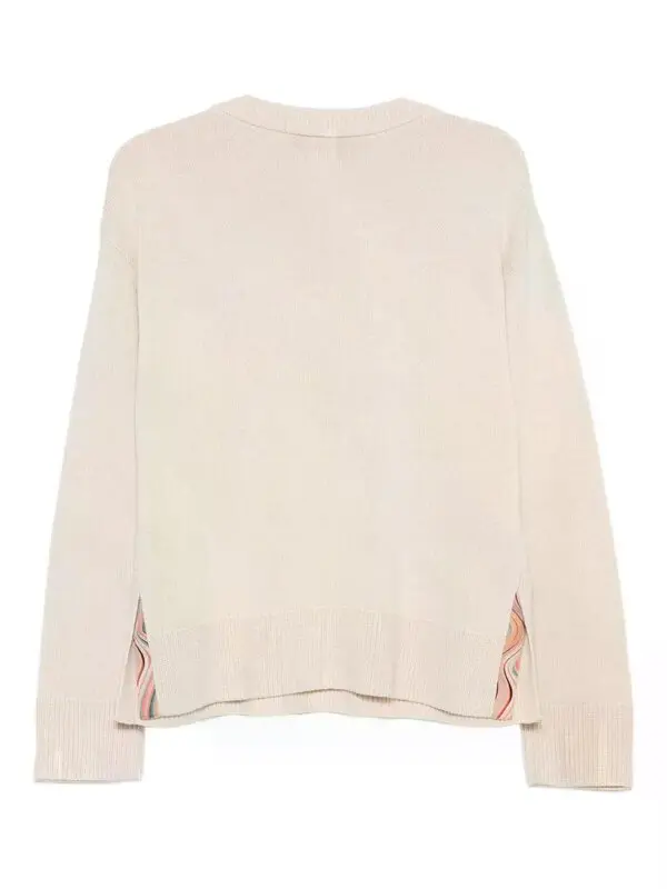 Paul Smith Button-detail Sweater - Neutrals