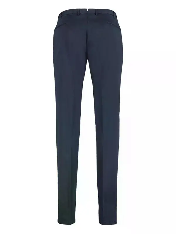 THE (ALPHABET) Cotton-blend Chino Trousers - Blue