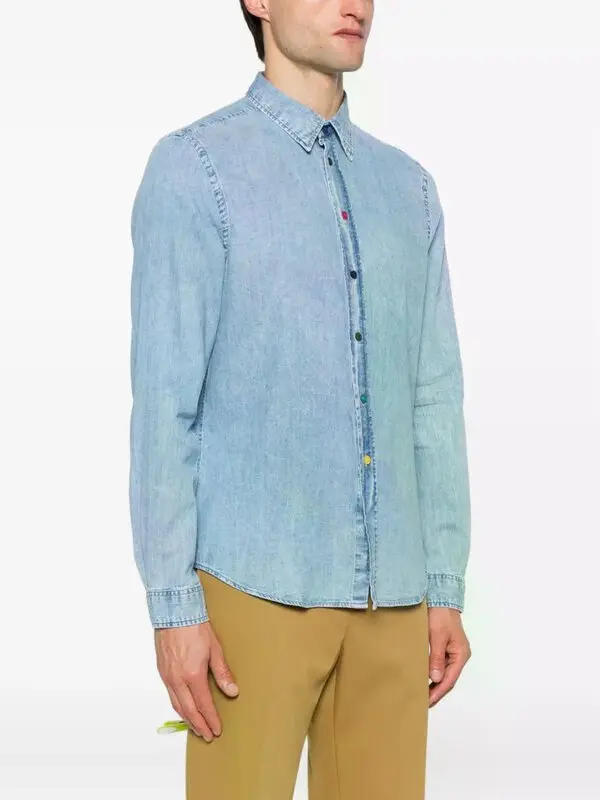 Paul Smith Press-stud Denim Shirt