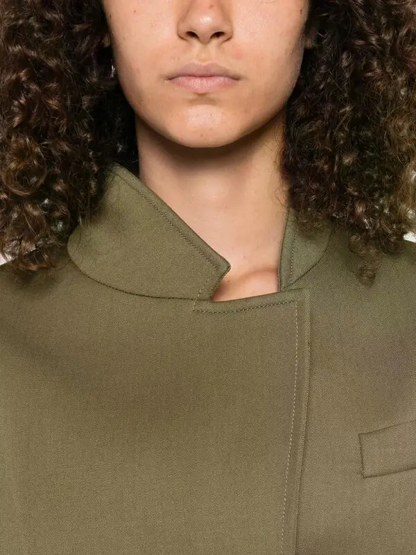 Attico Single-breasted Blazer - Green
