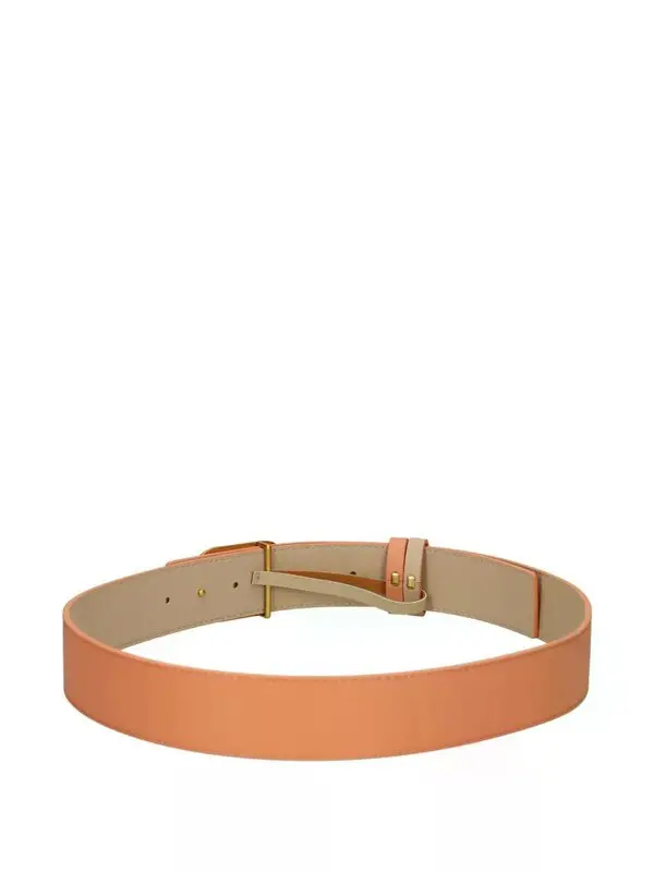 TWINSET Reversible Leather Belt - Neutrals