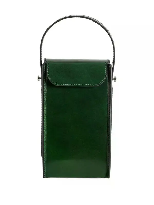 MERRYL TIELMAN Top-handle Flap Cross Body Bag - Green