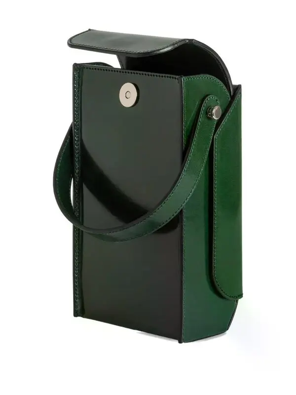 MERRYL TIELMAN Top-handle Flap Cross Body Bag - Green