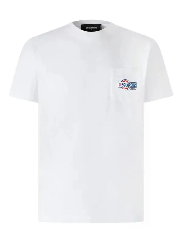 Dsquared2 Logo-patch Pocket T-shirt