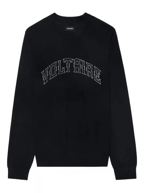 Zadig&Voltaire Logo Wool Sweater