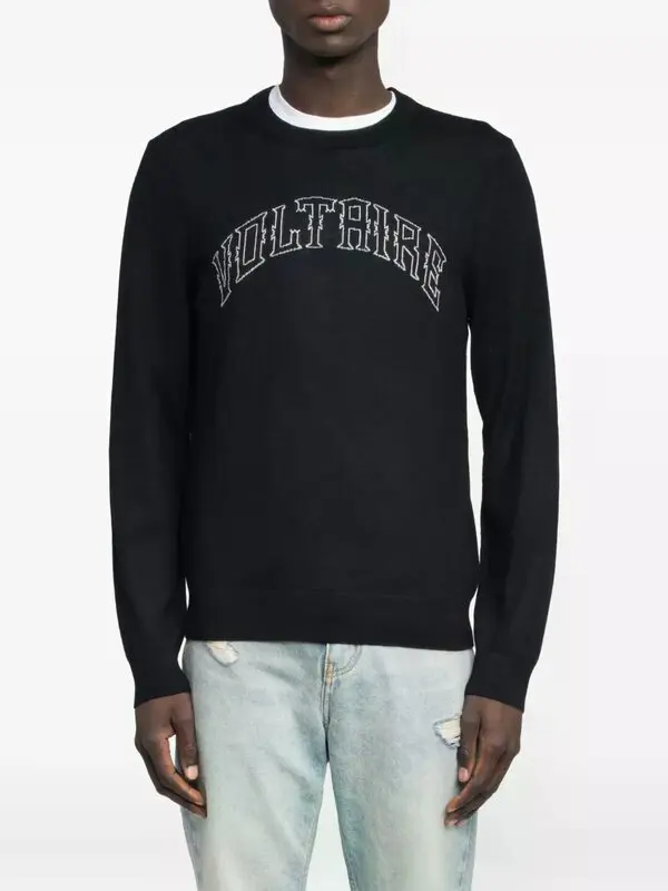 Zadig&Voltaire Logo Wool Sweater