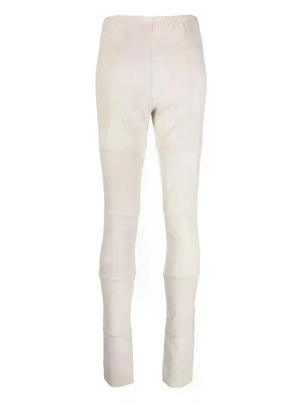 Kristensen Du Nord Panelled Suede Leggings - Neutrals