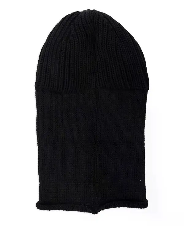 C.P. COMPANY Goggle-detail Knit Balaclava - Black