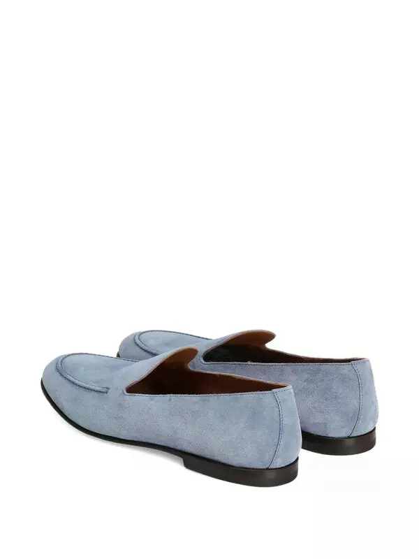 Dolce & Gabbana Suede Slip-on Loafers - Blue