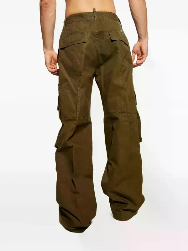 Dsquared2 Multi-pocket Cargo Trousers - Brown