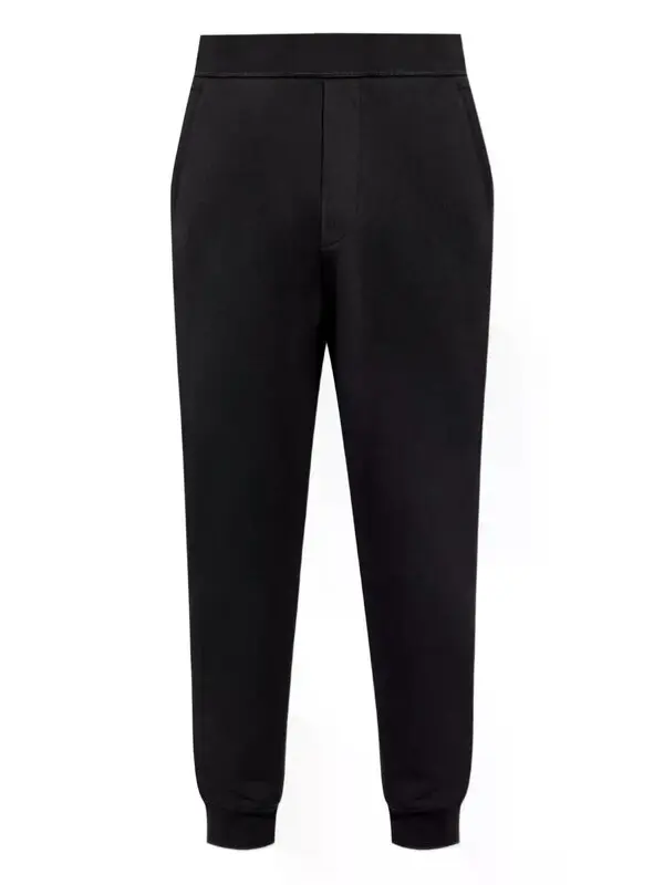Dsquared2 Cotton Track Pants - Black