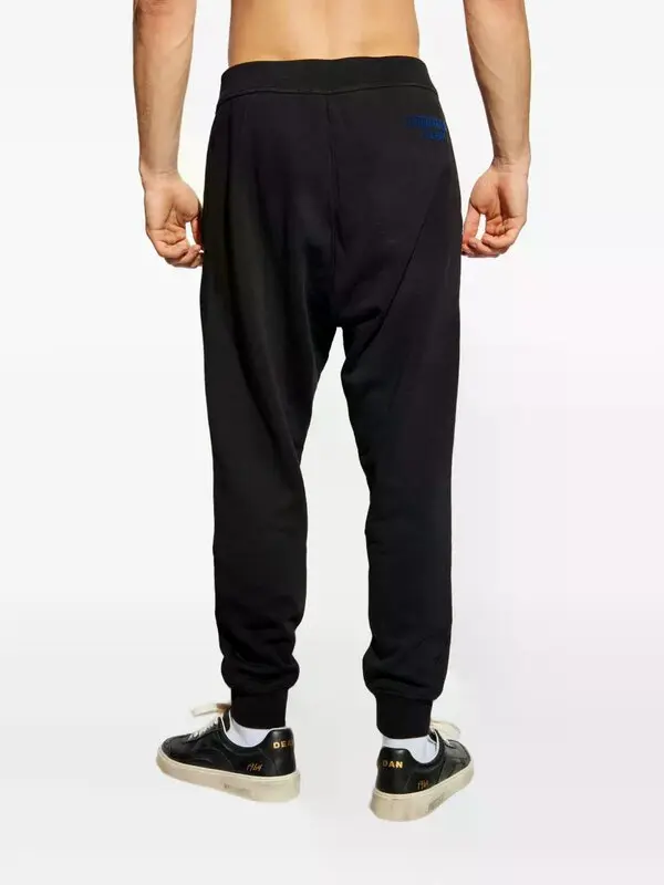 Dsquared2 Cotton Track Pants - Black