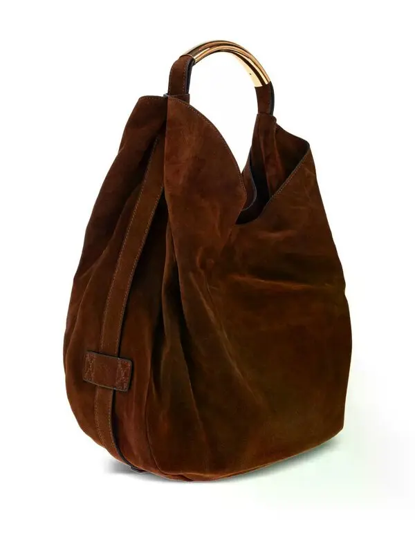 Moschino Suede Tote Bag