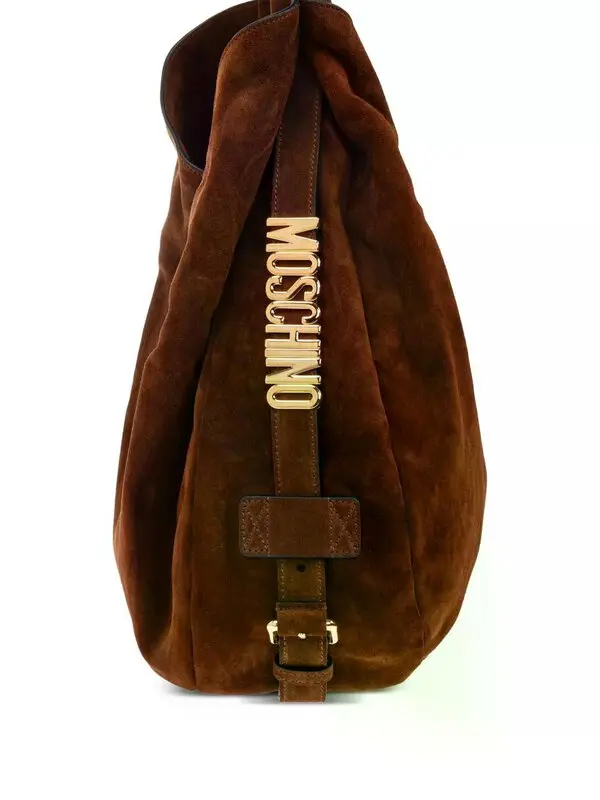 Moschino Suede Tote Bag