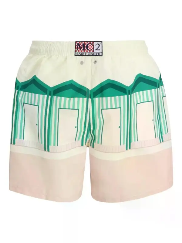 MC2 SAINT BARTH Printed Swim Shorts