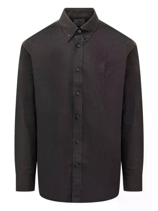 Givenchy Embroidered-logo Shirt