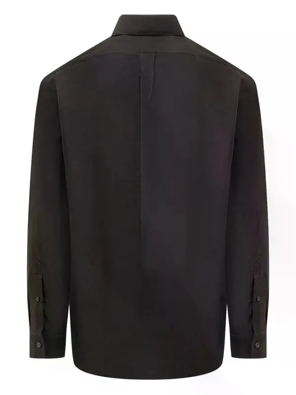 Givenchy Embroidered-logo Shirt