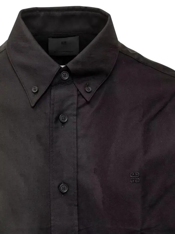Givenchy Embroidered-logo Shirt