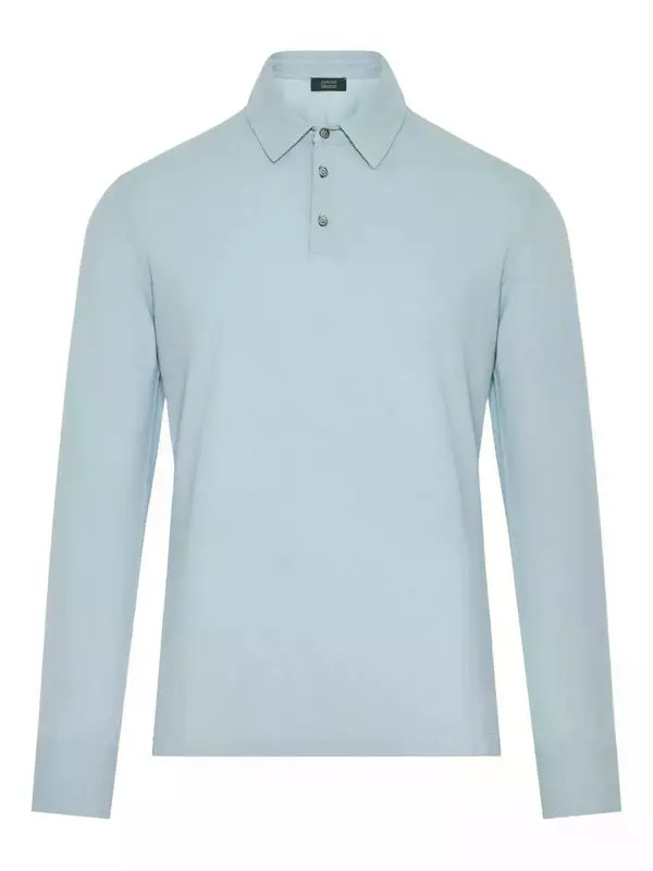 ZANONE Long-sleeve Polo Shirt