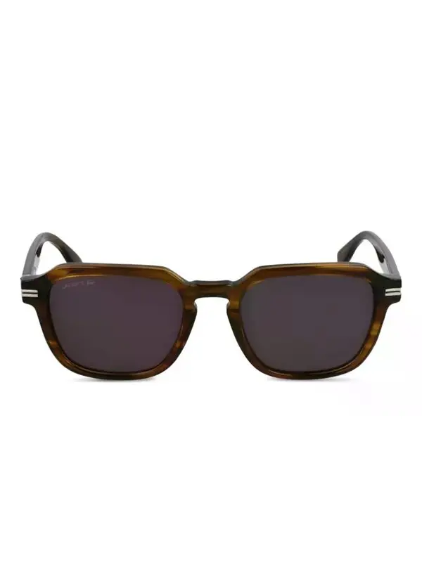 Lacoste Line Square Sunglasses - Brown