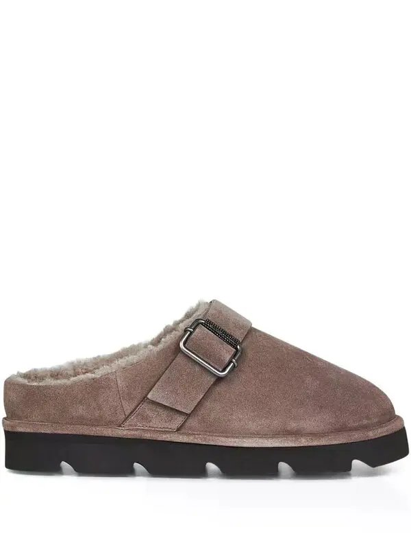 Brunello Cucinelli Buckle-strap Mules