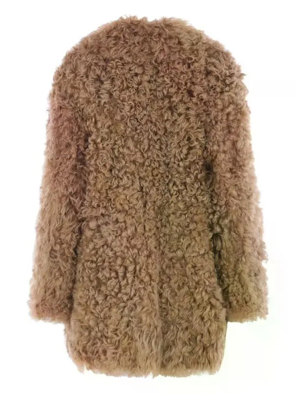 BLANCHA Curly Fleece Coat