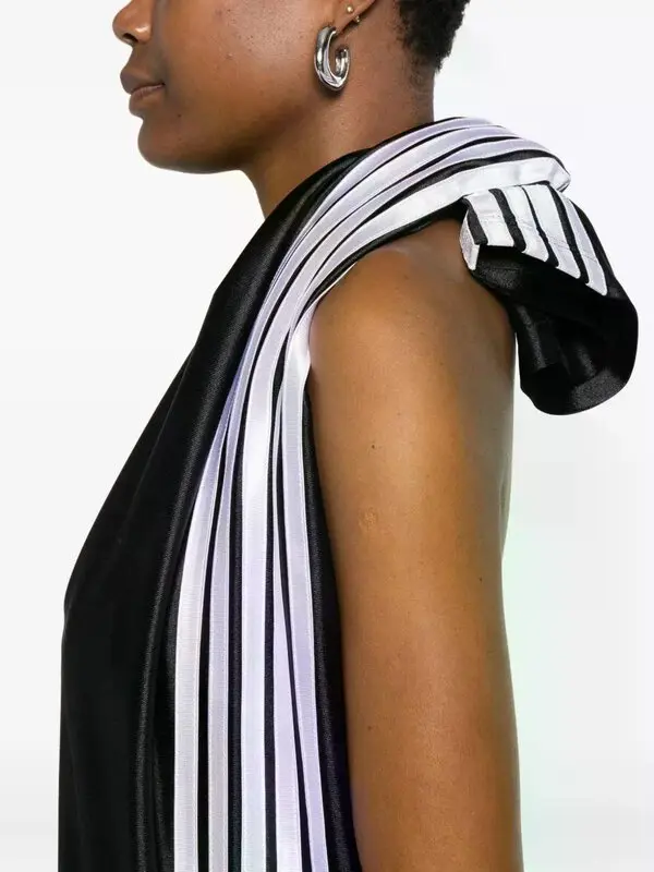 Balenciaga Side-stripe Mini Dress