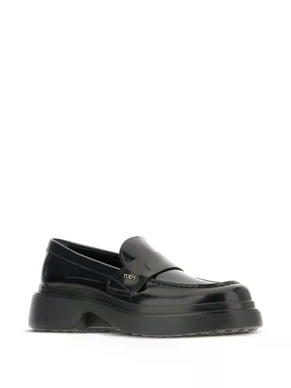 TOD'S Platform Leather Loafers
