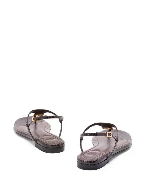 Fendi Ffold Flat Sandals