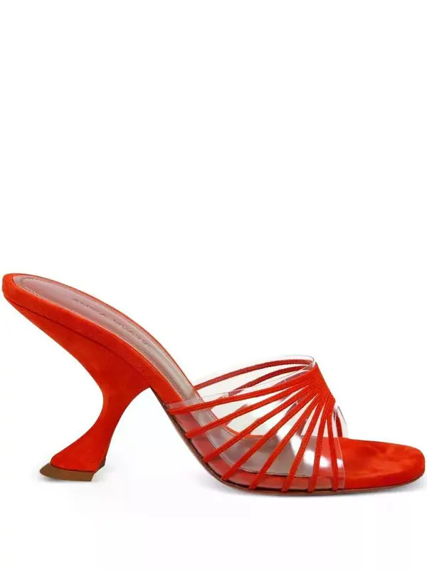 Amina Muaddi 90mm Mookie Sandals