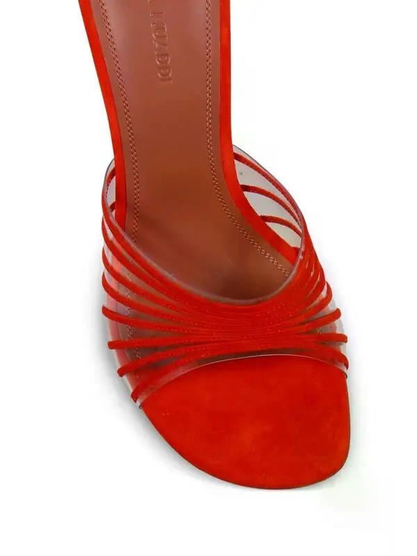 Amina Muaddi 90mm Mookie Sandals
