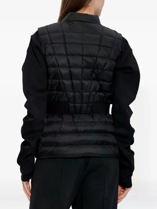 Moncler Valmarie Quilted Sleeveless Gilet - Black