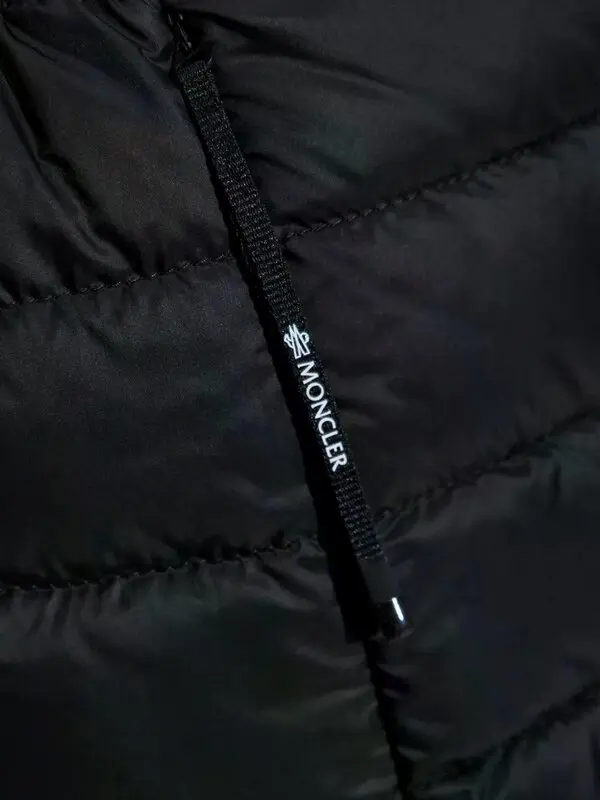 Moncler Valmarie Quilted Sleeveless Gilet - Black