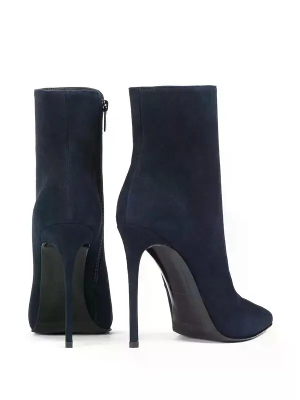LE SILLA 120mm Eva Suede Stiletto Boots