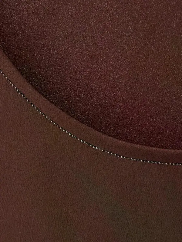 Brunello Cucinelli Sequin-trimmed Sleeveless Top