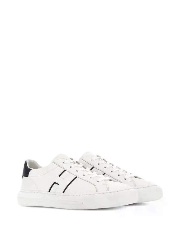 Hogan Rebel Logo-embellished Leather Sneakers - White