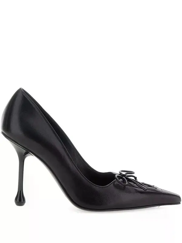 JIMMY CHOO Scarlet Lace-up Pumps - Black
