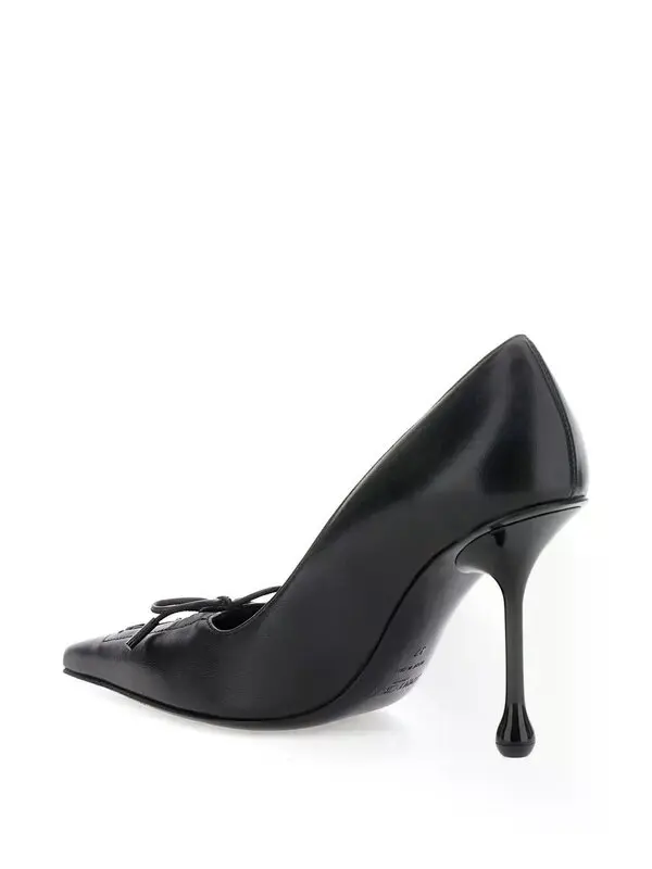 JIMMY CHOO Scarlet Lace-up Pumps - Black