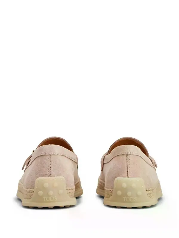 TOD'S Suede Loafers - Pink